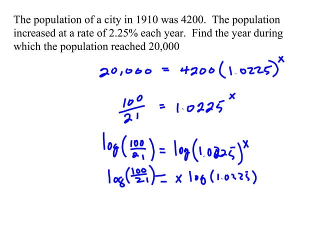 Logarithm Problems | PPT