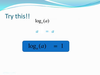 Logarithma | PPT