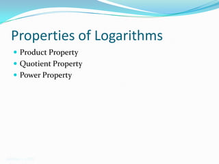 Logarithma | PPT