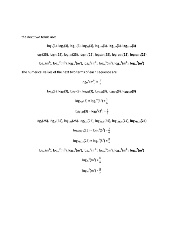 Logarithm Bases IA | PDF