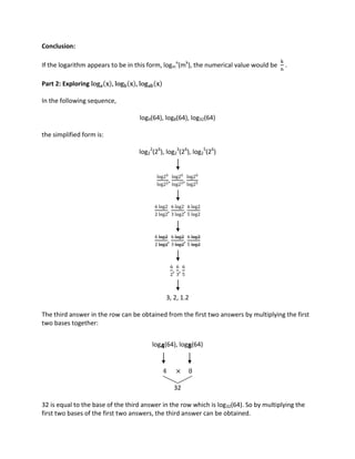 Logarithm Bases IA | PDF