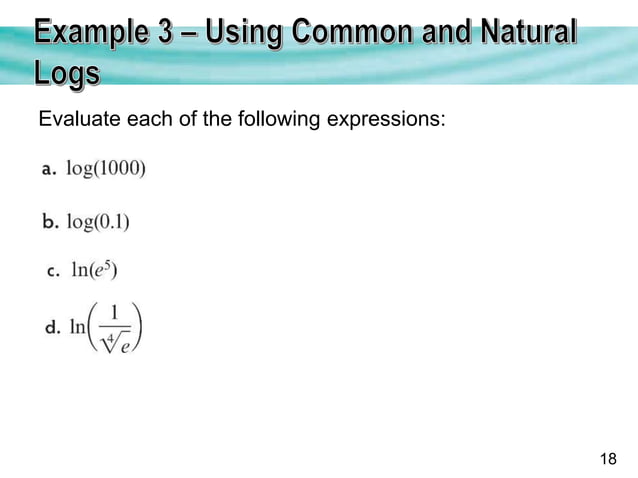 LOGARITHMIC AND EXPONENTIAL FUNCTIONS.ppt