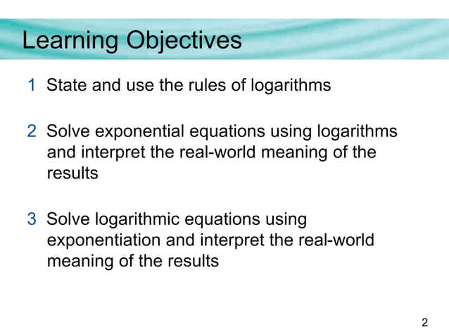 LOGARITHMIC AND EXPONENTIAL FUNCTIONS.ppt