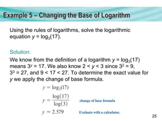 LOGARITHMIC AND EXPONENTIAL FUNCTIONS.ppt