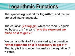 LOGARITHMIC AND EXPONENTIAL FUNCTIONS.ppt
