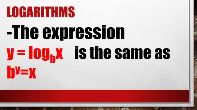 LOGARITHMIC FUNCTION.pptx