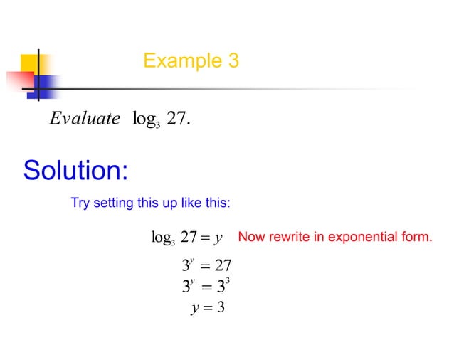 Logarithmic Function Equation And Inequality Ppsx 4916