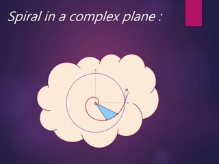 class 11 maths complex numbers ,logarithmic spirals in complex plane | PPTX