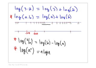 Logarithms | PPT