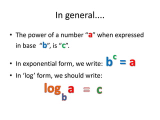 Logarithms | PPTX | Physics | Science