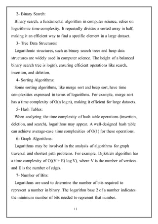 Logarithms in mathematics maths log loga | PDF