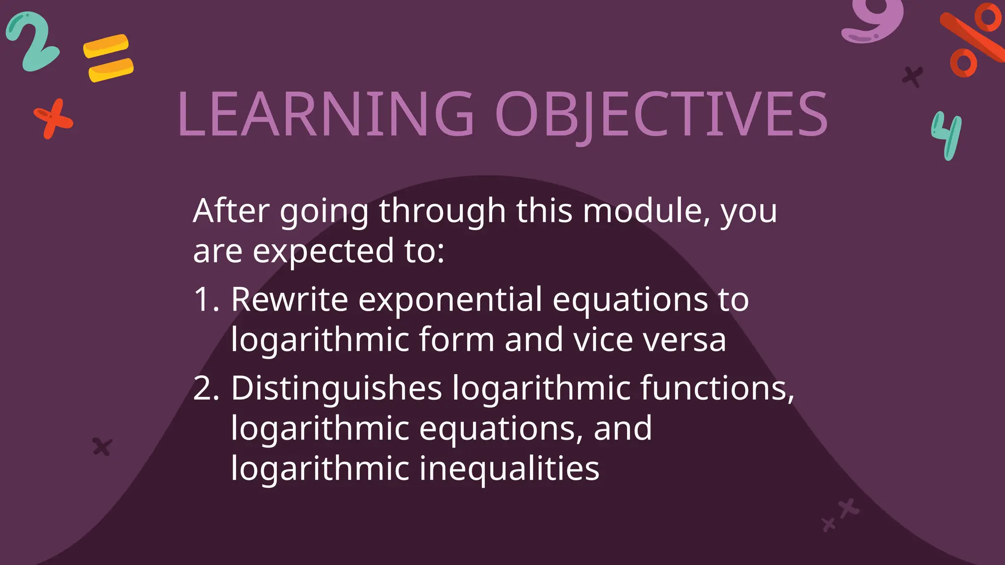 Grade 11: General Mathematics: Logarithms | PPTX
