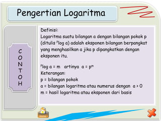 Logaritma | PPTX