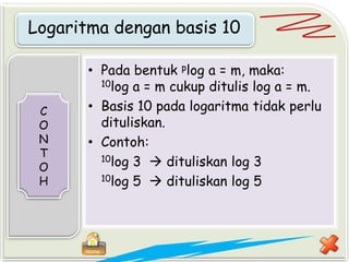 Logaritma | PPTX