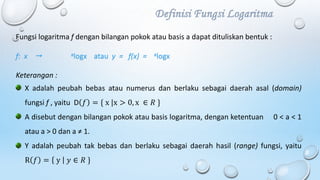 Logaritma | PPTX