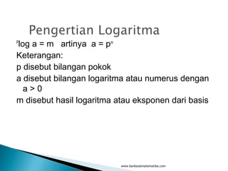 Logaritma | PPT