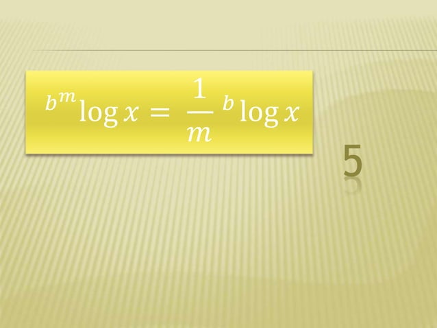 Logaritma | PPTX