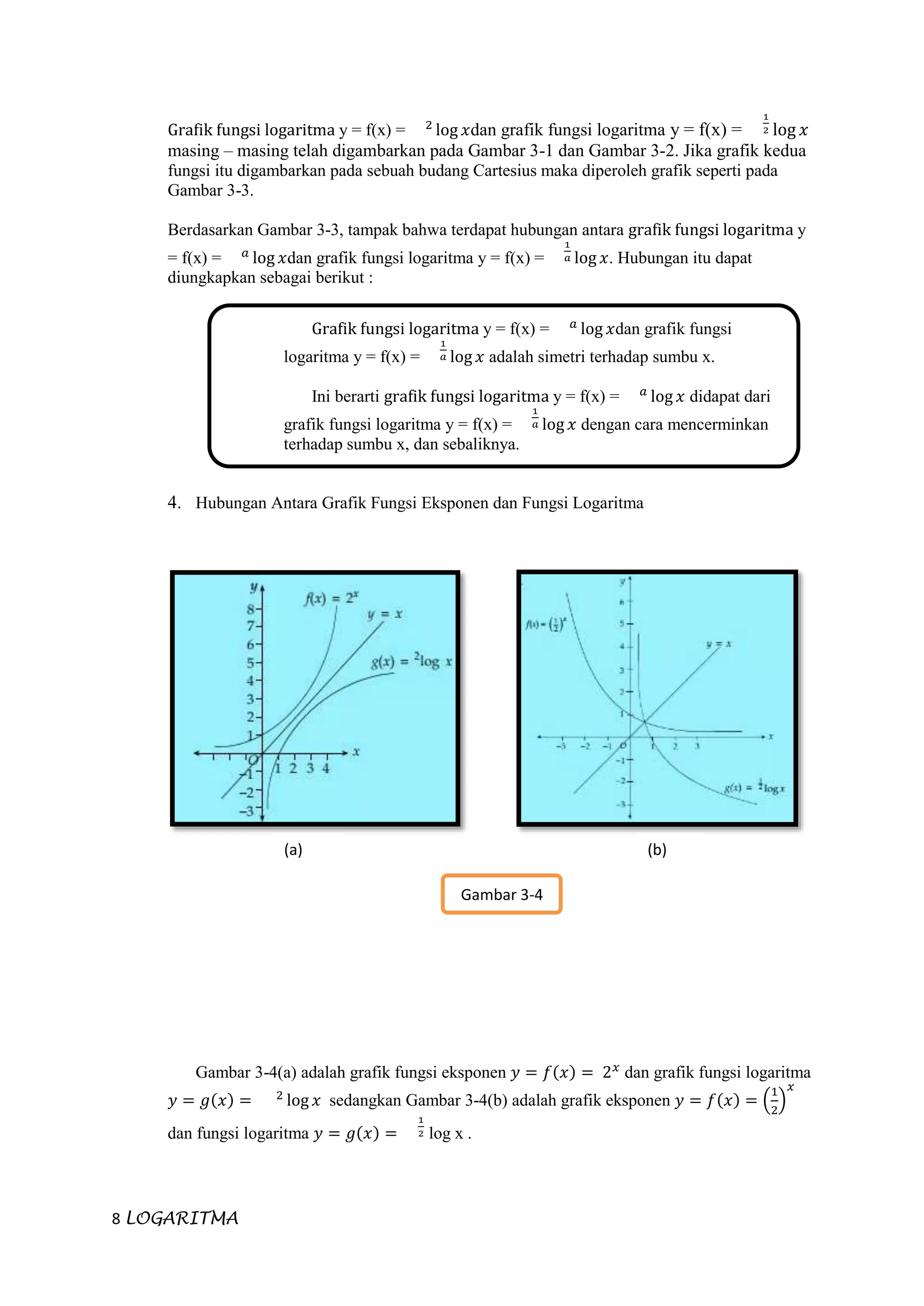 Materi : Logaritma | DOCX