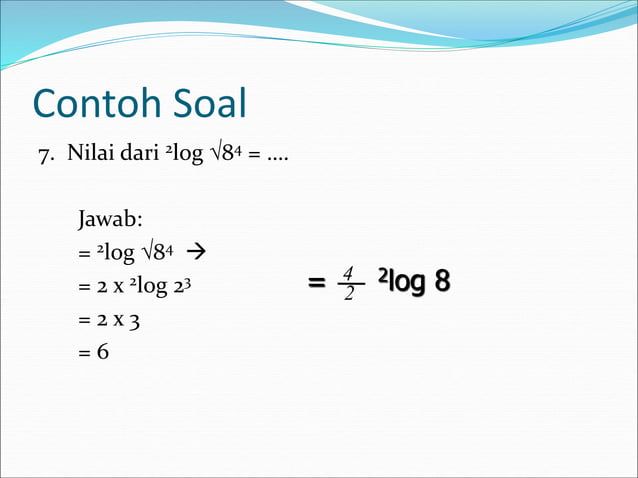 LOGARITMA KELAS 10.ppt