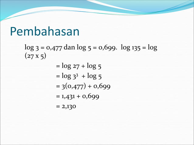 LOGARITMA KELAS 10.ppt