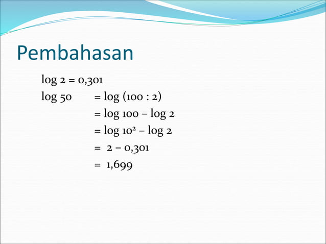 LOGARITMA KELAS 10.ppt
