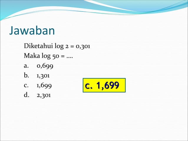 LOGARITMA KELAS 10.ppt