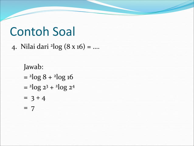 LOGARITMA KELAS 10.ppt