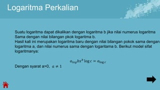 Logaritma (yulia sari) | PPTX