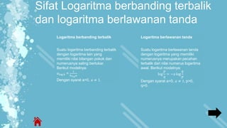 Logaritma (yulia sari) | PPTX