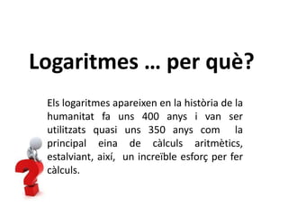 Logaritmes | PPTX