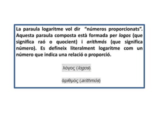 Logaritmes | PPTX