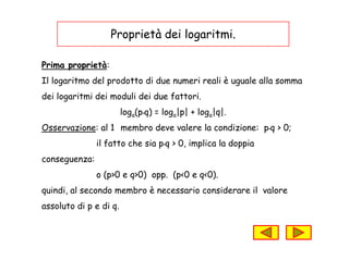 Logaritmi | PPTX