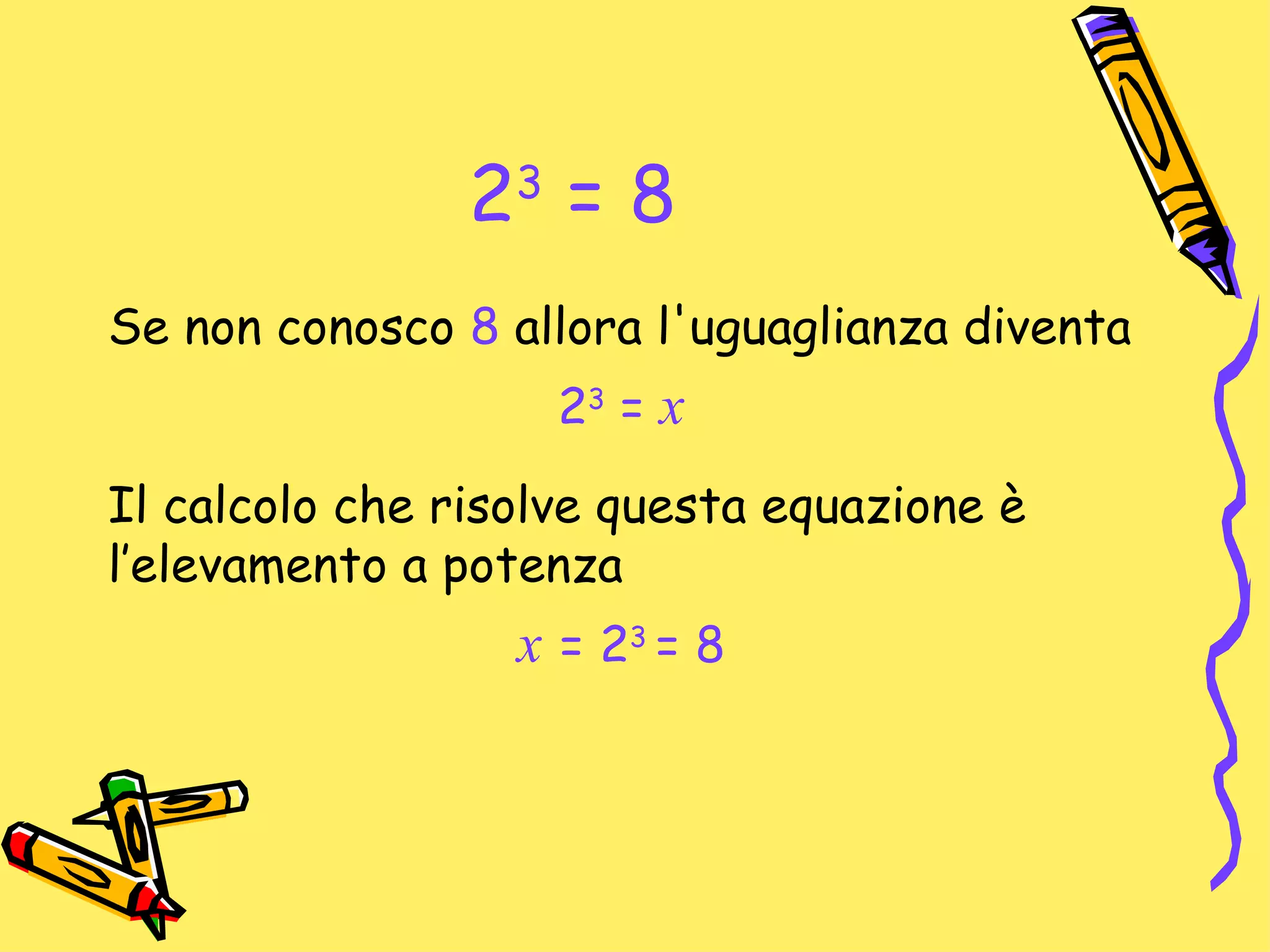 definizione di logaritmo | PPS