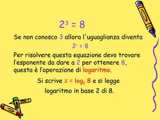 definizione di logaritmo | PPS | Physics | Science