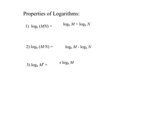 Logatithms 0918 | PPT
