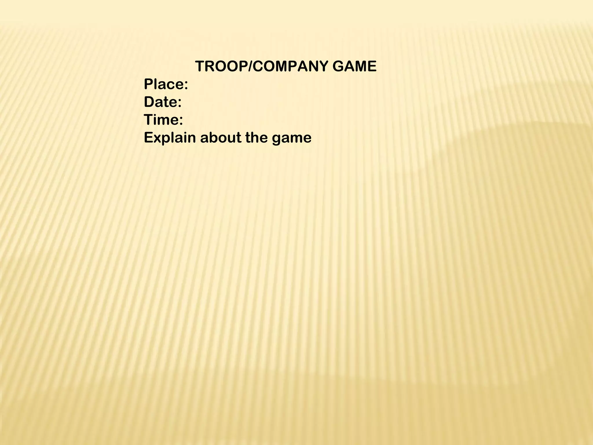 Scout and Guide Logbook | PPT