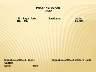 Scout and Guide Logbook | PPT