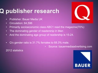 Planning and research | PPTX | Adult Contemporary Music | Music