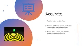 LOGBOOK AND REPORT WRITING for security guards improvement | PPTX