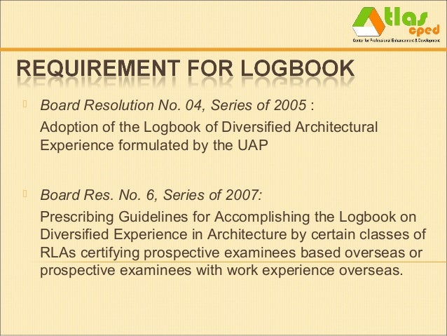Logbook application