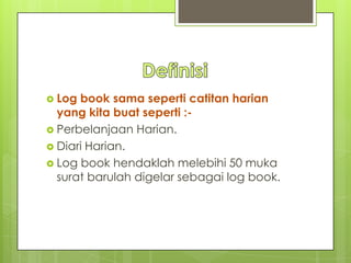 Log book ict | PPTX