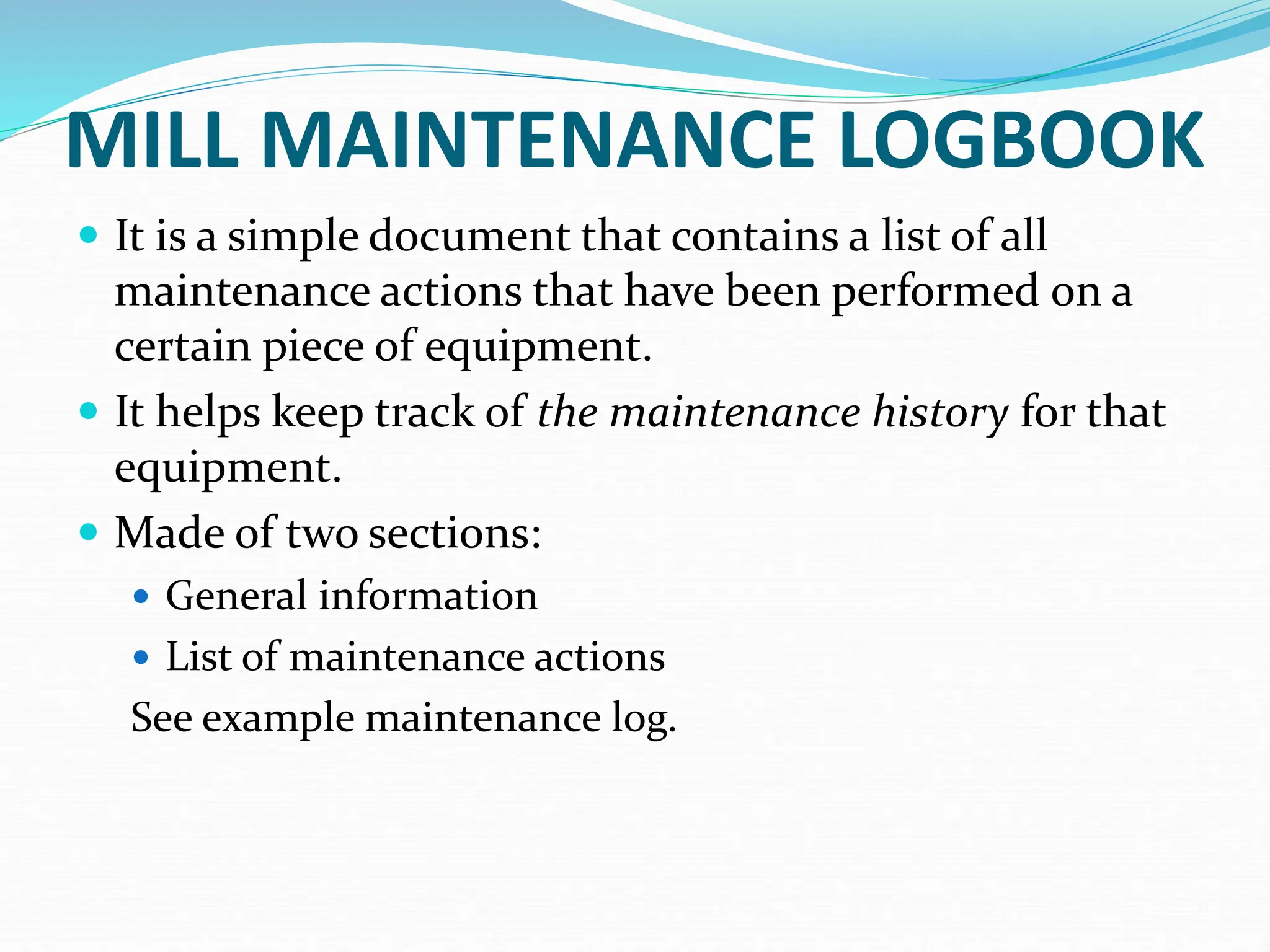 LOGBOOKS.ppt