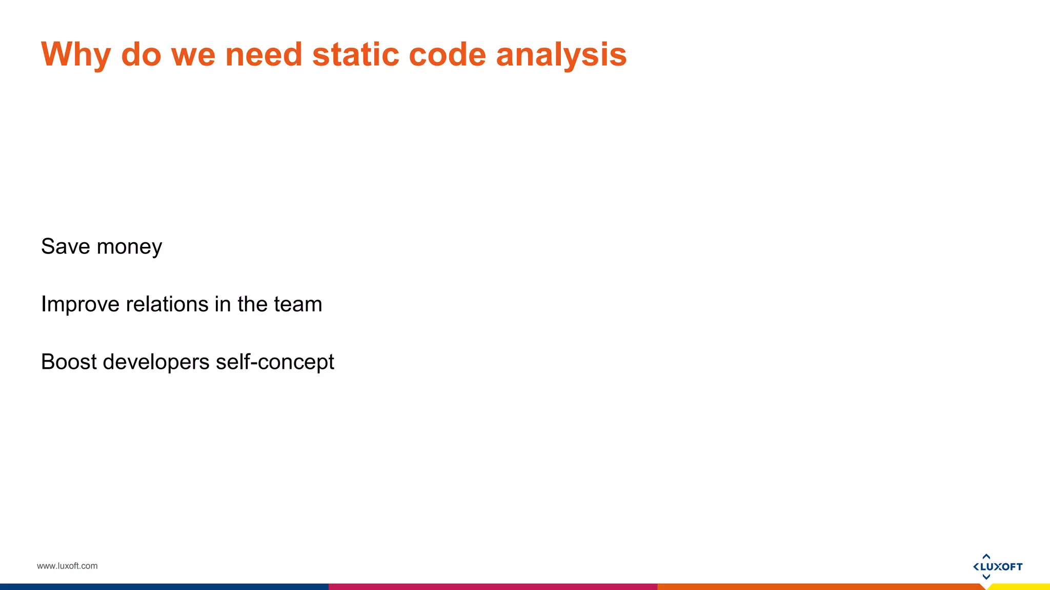 Александр Куцан: "Static Code Analysis in C++" | PPTX | Computer ...