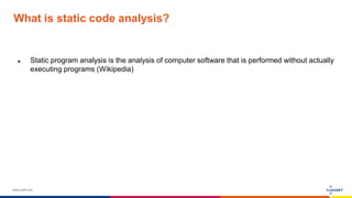 Александр Куцан: "Static Code Analysis in C++" | PPTX | Computer Software and Applications ...
