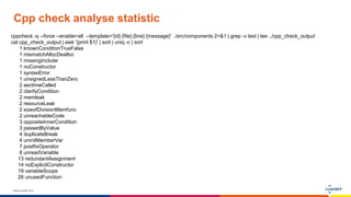 Александр Куцан: "Static Code Analysis in C++" | PPT