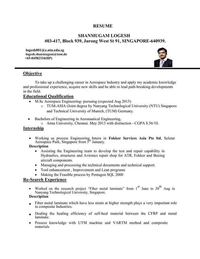 Logesh resume | PDF