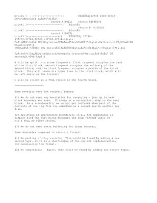 leveldb Log format | PDF