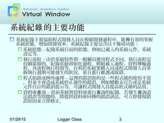 Logger Class | PPT