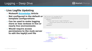 Logging from the bottom up | PPTX