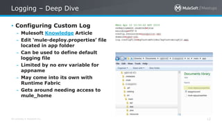 Logging from the bottom up | PPTX
